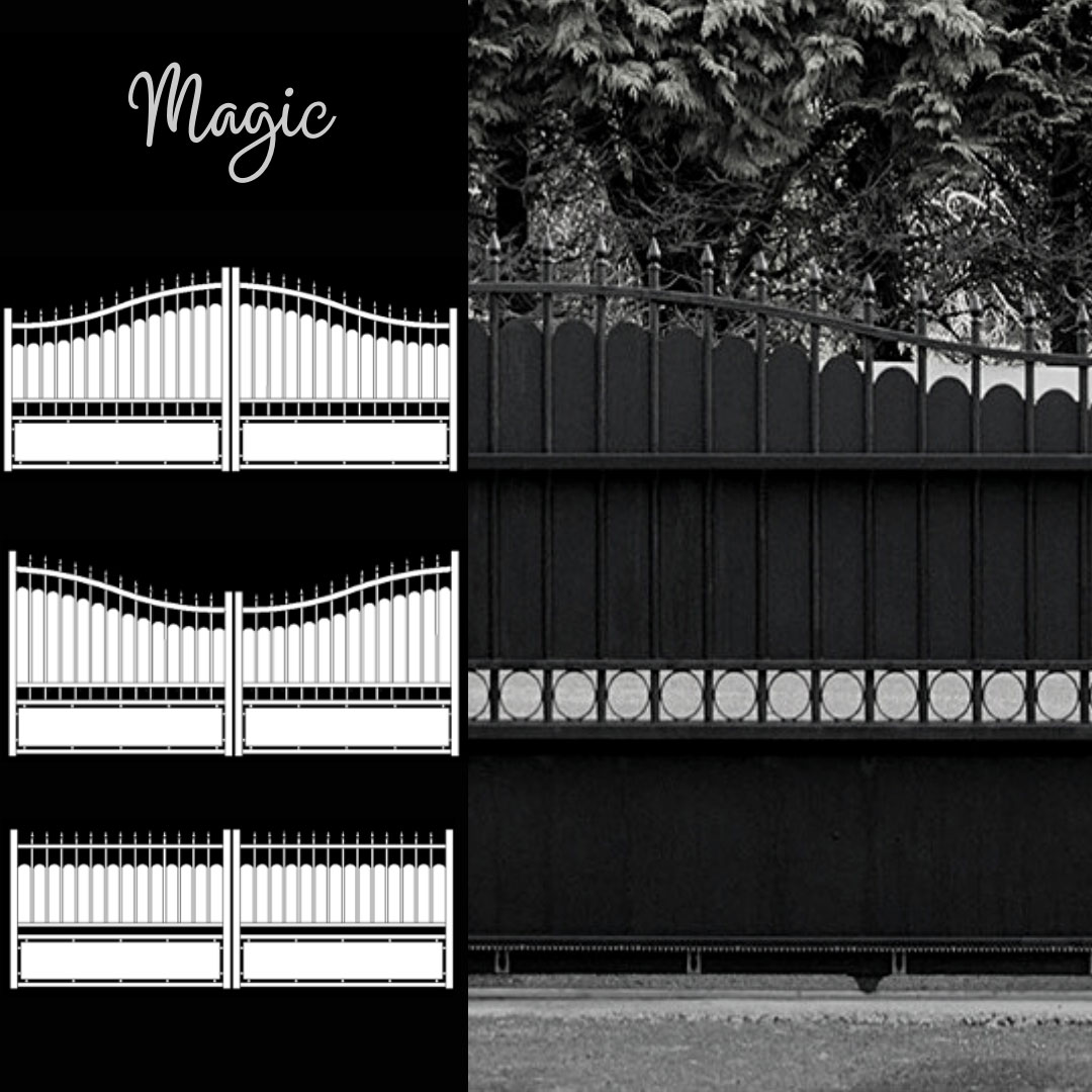 Ornate Aluminium Gates - Aluminium Gates Direct